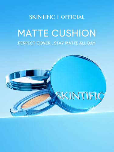 SKINTIFIC CUSHION FOUNDATION MATTE | Yunique Beauty