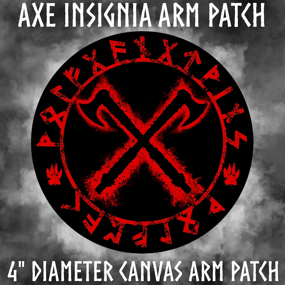 AXE INSIGNIA ARM PATCH | Volfgang Twins