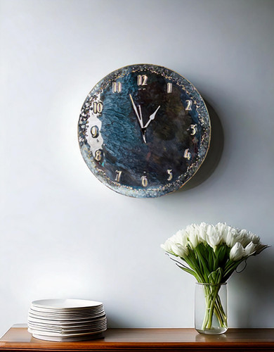 Mystic Twilight Wall Clock | Flipview Artistry