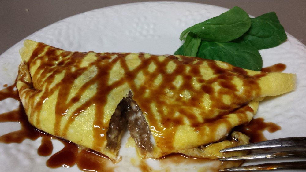 Curry Risotto Omurice from Shokugeki no Soma