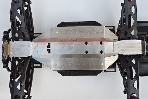 STAINLESS STEEL CHASSIS PROTECTION PLATE SET XRTZSP1A | PNW RC Madness