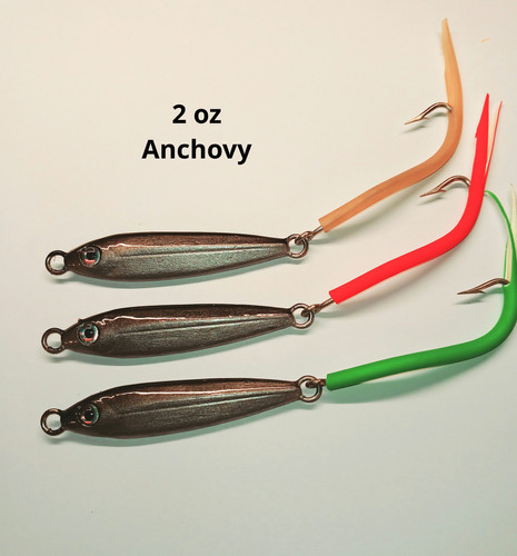 2 1/4 oz Anchovy Jig | Born To Fish Lures