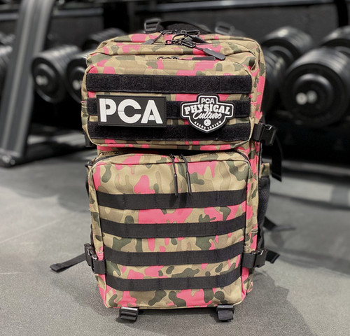 PCA Large 45l Backpack - Pink Army Camo | Expo
