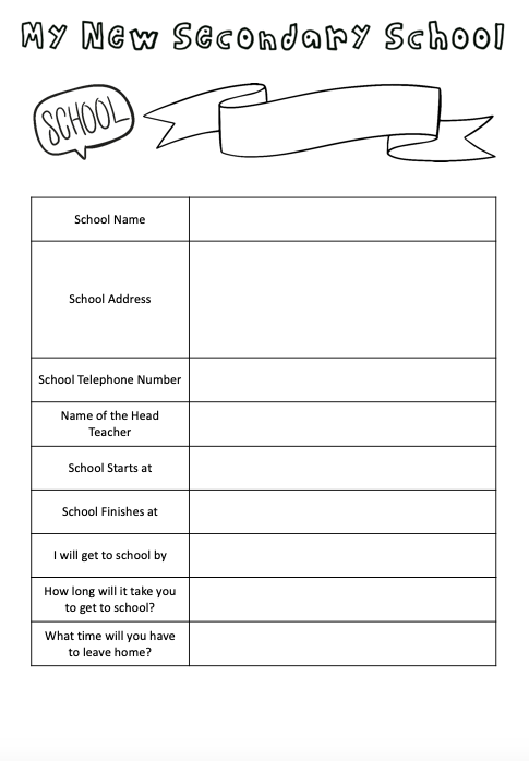 Leavers and Transition Booklet for Year 6 including my poem: The Full ...