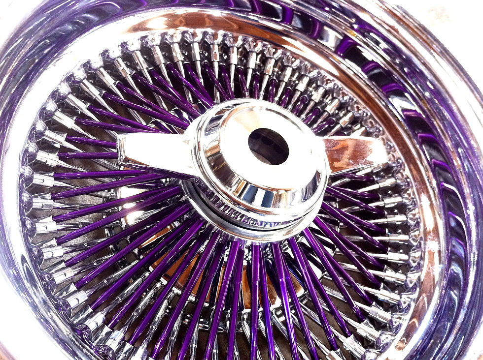 Powder Coated Wire Wheels