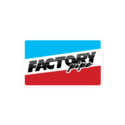 Factory Pipe Sticker - Red White & Blue | RSKI