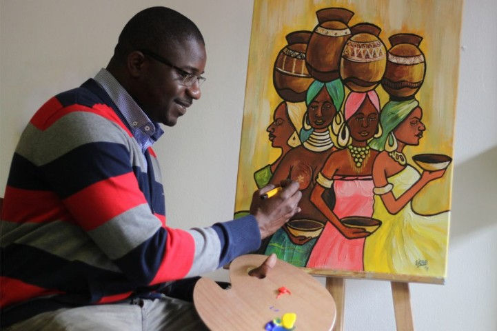 Eric Amoakwa-Boadu represented by Opulent Art Gallery