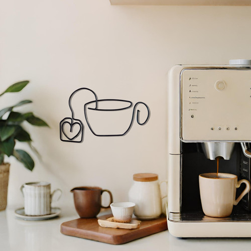 Wire Teacup Sign | La Fille Créative