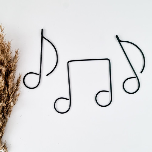 Music Notes Wire Sign | La Fille Créative