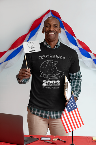 Grubby For Mayor Merch | Skiff Chick Custom D