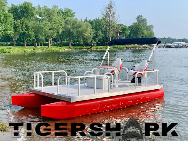 Tigershark - Mini Pontoon Boats-Photos & Videos