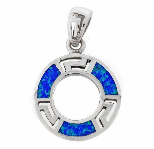 Greek Key Pendant | GreekTownImports.com