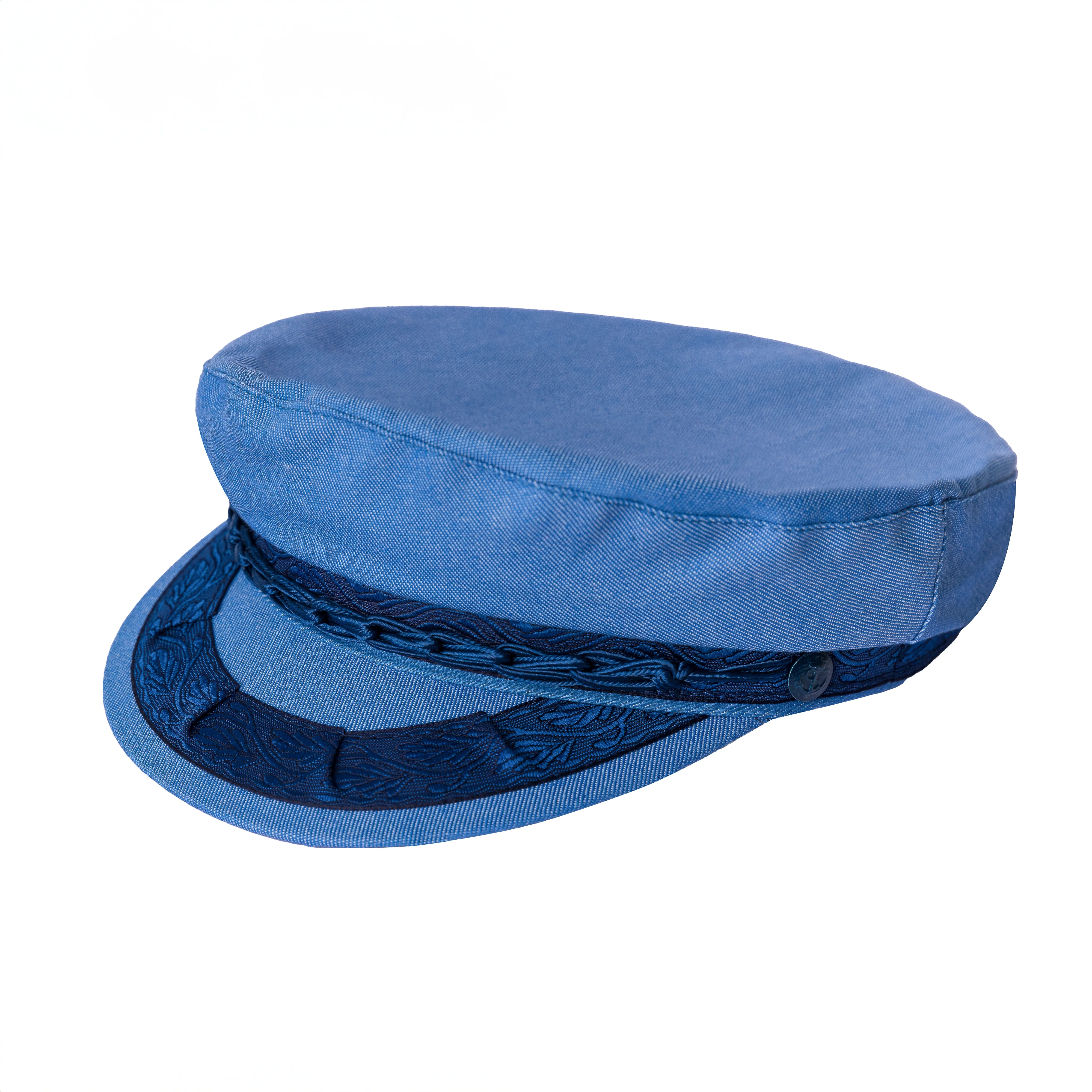 Authentic Greek Fisherman Hat - Denim | GreekTownImports.com