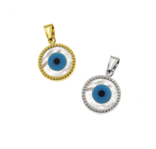 Greek Mati Pendant - Mother of Pearl | GreekTownImports.com