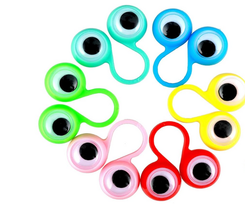 Eye Finger Puppets | MiniWaterAdventurers