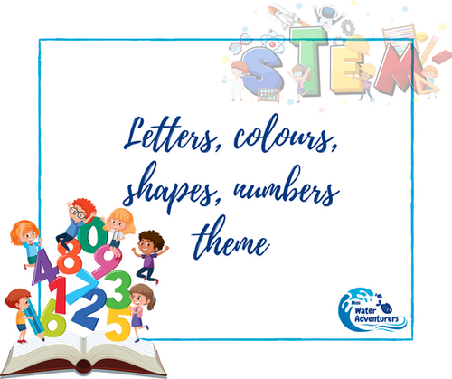 Letters, colours, shapes & letters theme | MiniWaterAdventurers