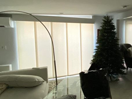 Sliding Track Panel | Shades West Hawaii