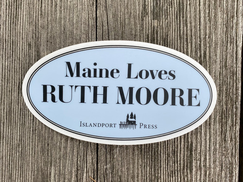Ruth Moore Sticker | Islandport Press
