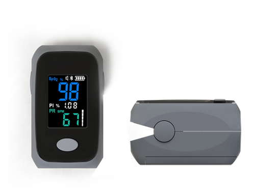 Pulse Oximeter Gray Lintemed LT-F31 | VMed Medical
