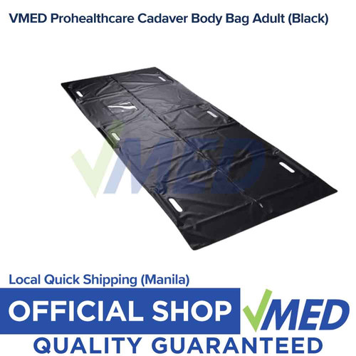 VMED Prohealth Cadaver Body Bag Adult (Black) | VMed Medical