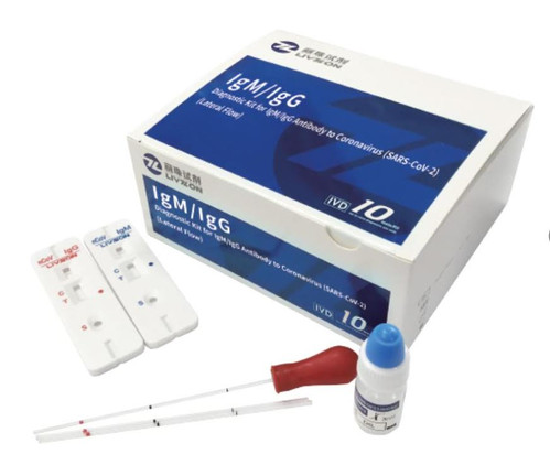Livzon Rapid Test Kit (10 kits per box) | VMed Medical