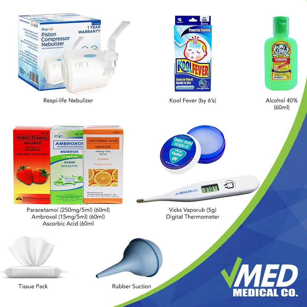 Flu Care Kit for Kids | VMed Medical