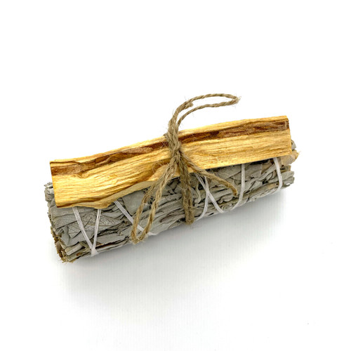 White Sage Smudge Stick & Palo Santo Wood | Tribal Soul Sanctuary