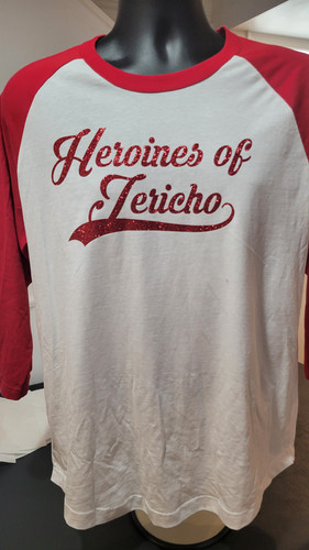 Heroines of Jericho Baseball Shirt | Aurora Star Designs