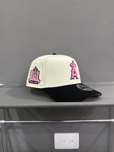Blanca con negro logo rosa, Angels Stadium 50th | Topix