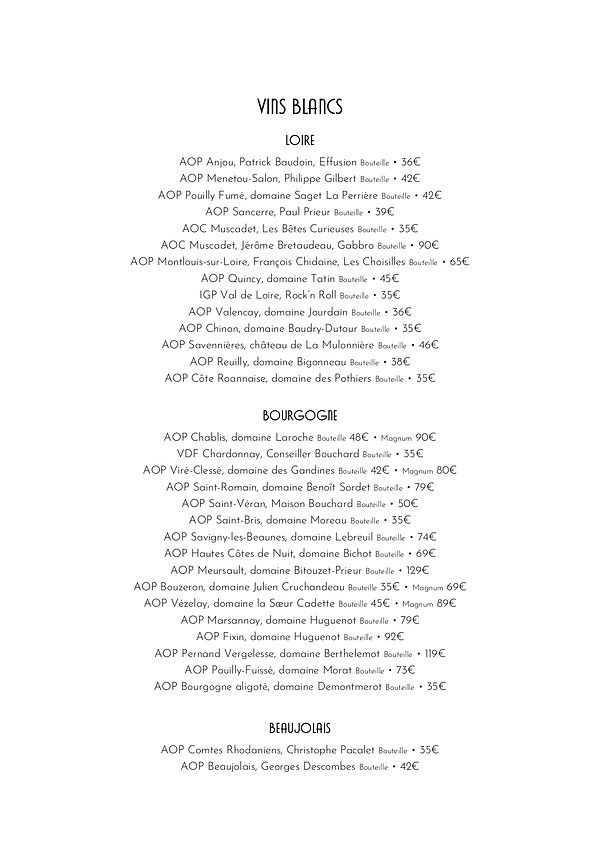 Menus l Colette l Restaurant à Saint-Coulomb