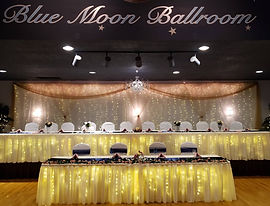 blue moon night wedding function