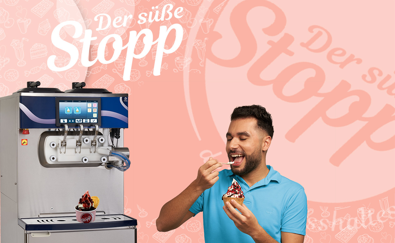 Der süße Stopp | Professionelle Softeismaschinen kaufen, Eisproduktion ...