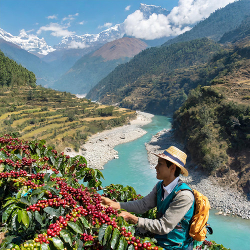 Nepal Mount Everest Organic Beans | orbiscoffee