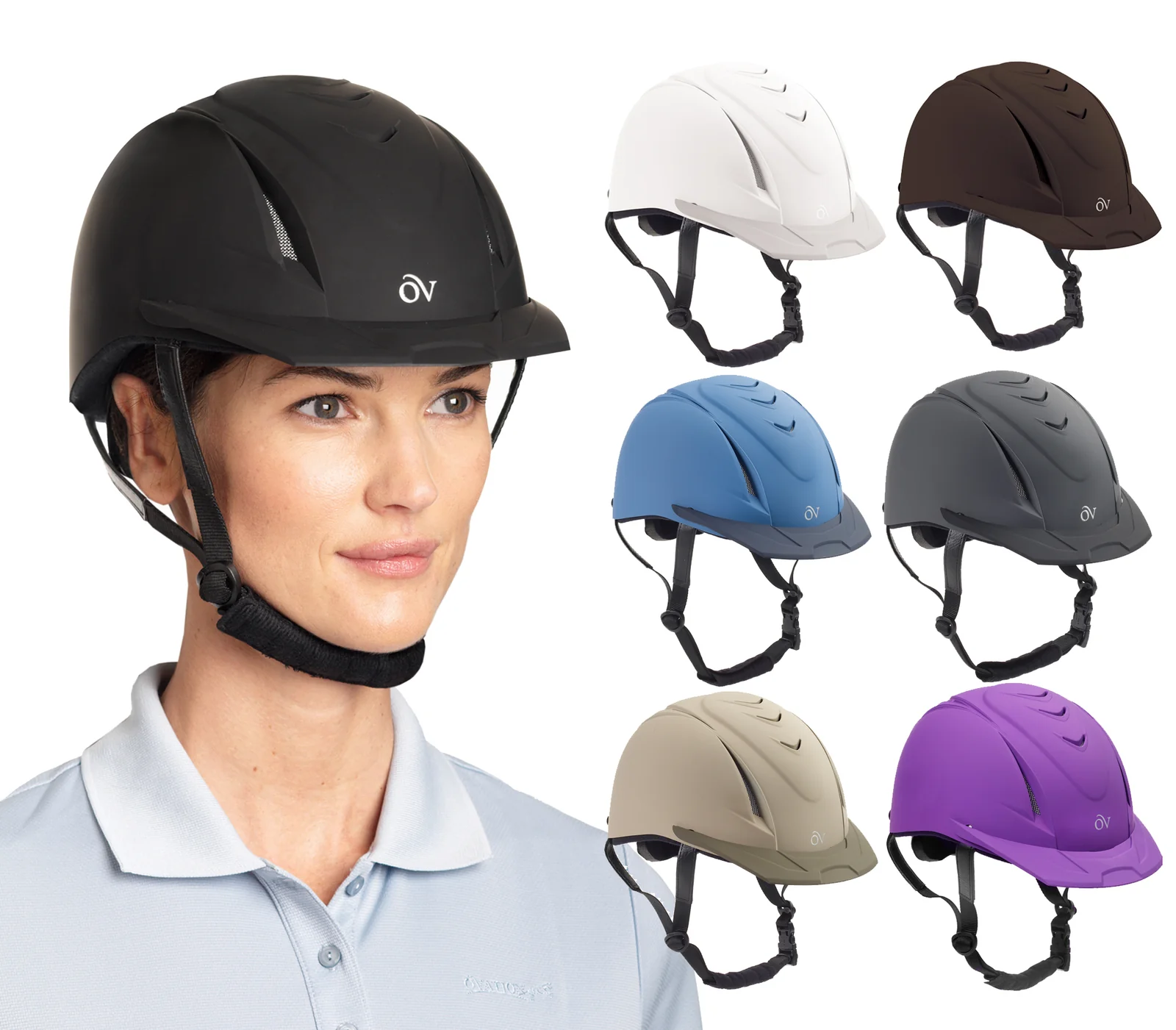 Ovation Deluxe Schooler Helmet | Jupiter Tack