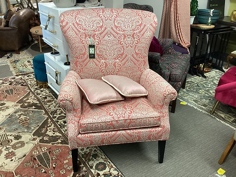 Ethan Allen wing back chair