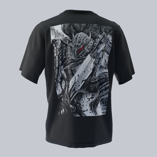 Berserk Guts Armored Oversize Tshirt | Themetsco