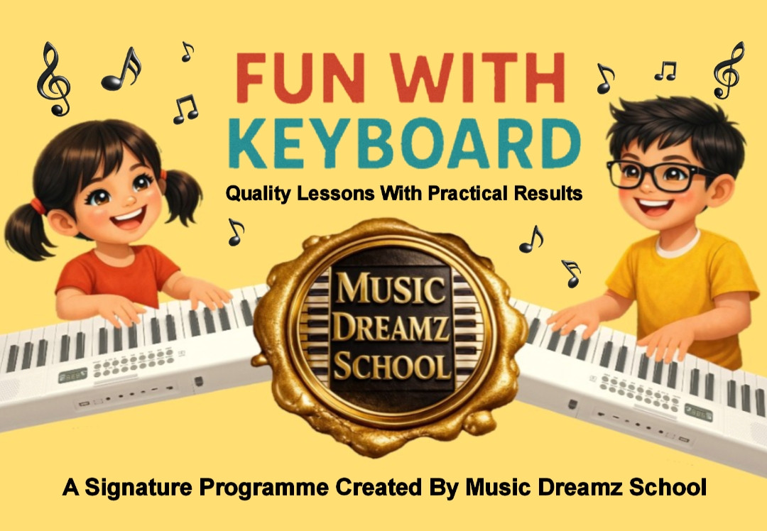 Fun With Keyboard | Proven Fun Music Lessons For Children In Singapore