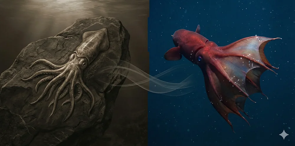 The First Vampire (*squid): How a Ten-Armed Fossil Rewrote Octopus History