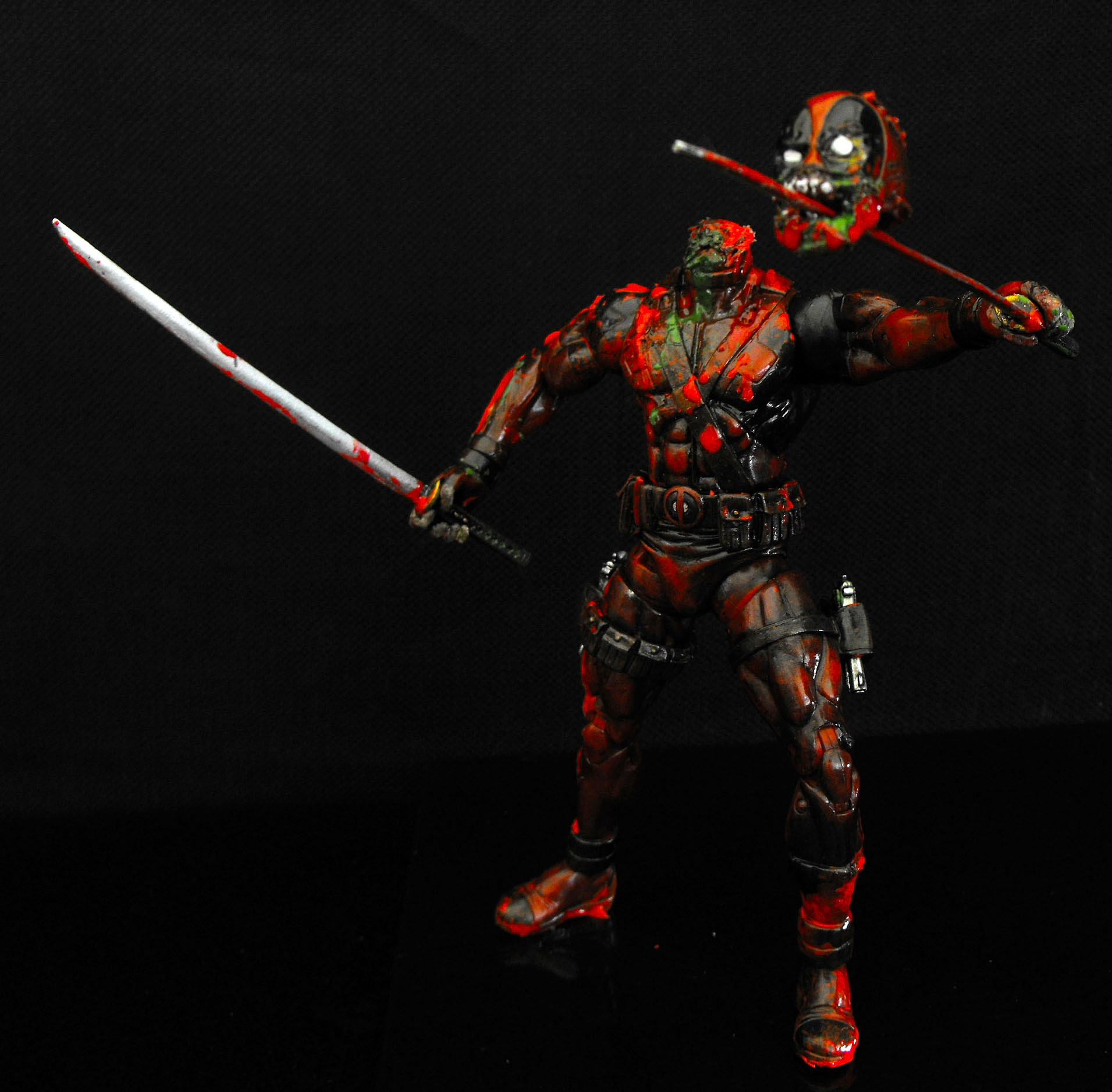 MeMade Customs | Marvel Zombies Deadpool