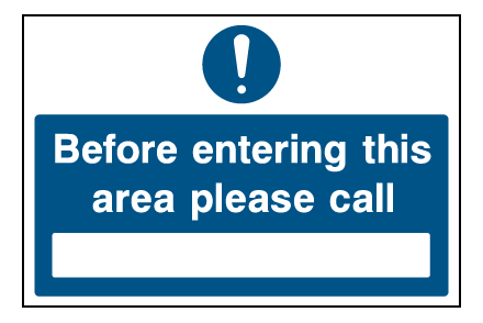Before Entering Please call Signs | Signs2Impress