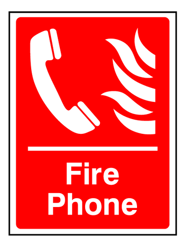 Fire Phone Sign | Signs2Impress