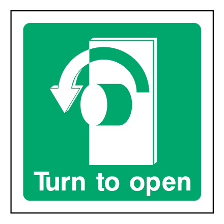 Turn to Open Sign | Signs2Impress