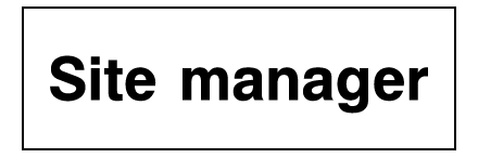 Site Manager Sign | Signs2Impress