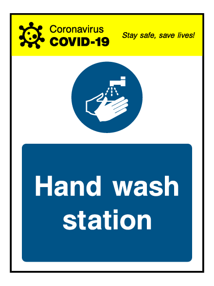 Hand Wash Station Sign | Signs2Impress