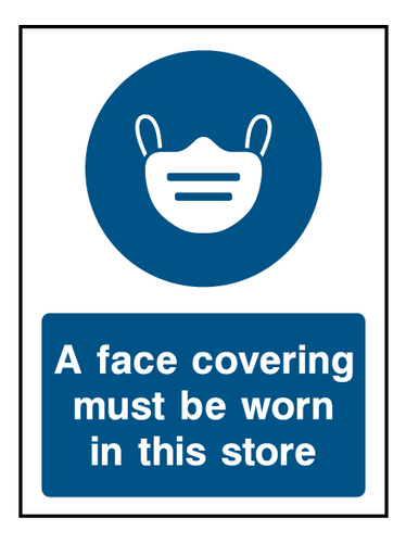 Face Covering Sign | Signs2Impress