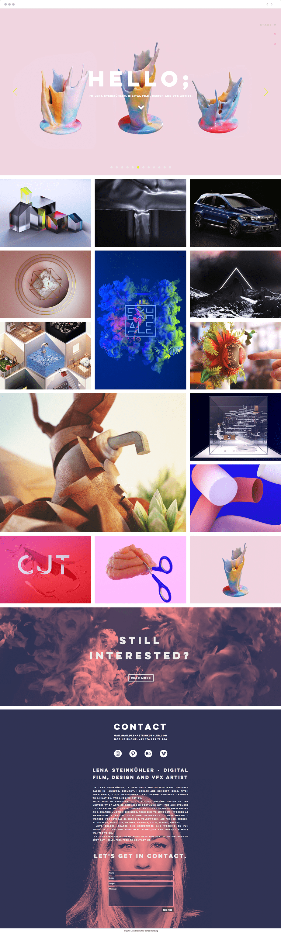 Site one-page : Définition et exemples