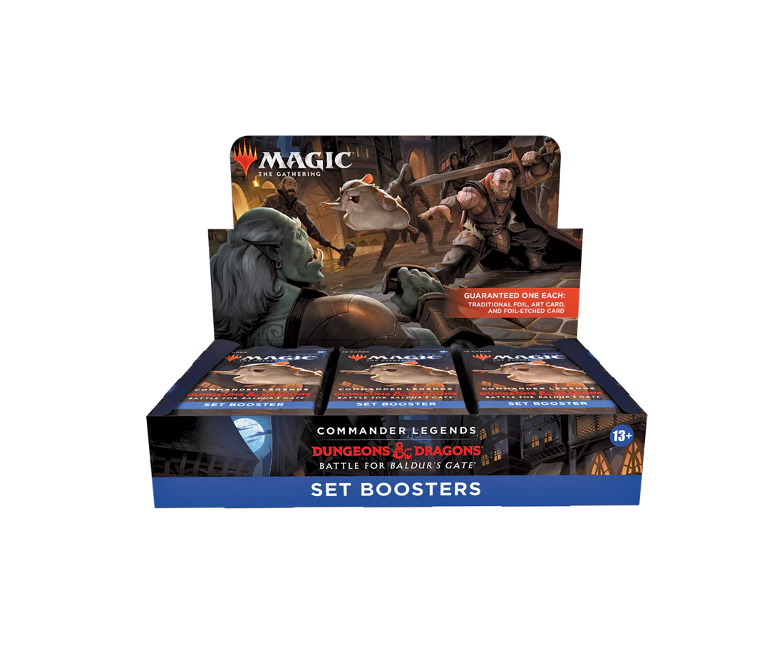 Commander Legends Battle For Baldurs Gate Set Booster Box Purelymtg