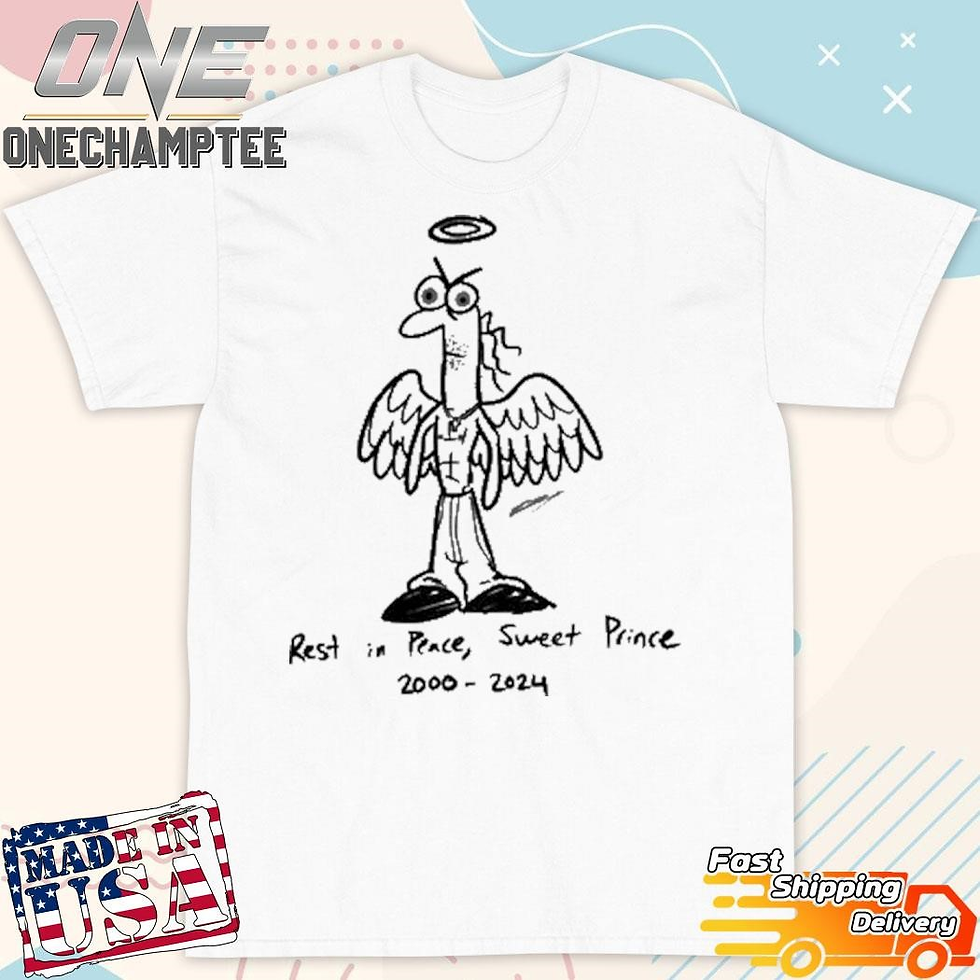 Rest In Peace Sweet Prince 2000-2024 Shirt