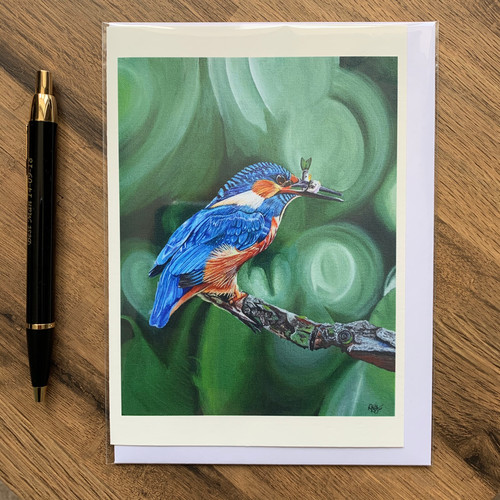 Catch of the Day Greeting Card | Nicki Reg Art