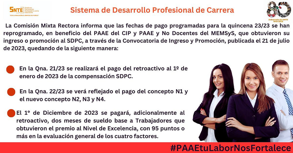 Sistema de Desarrollo Profesional de Carrera del SNTE